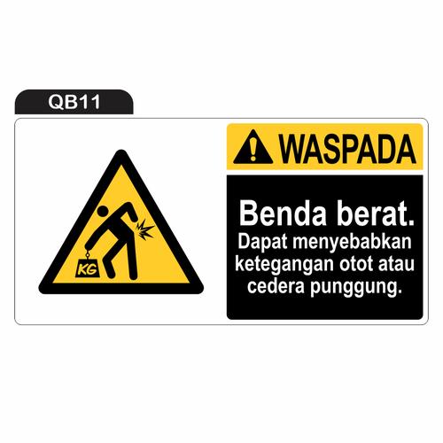 Jual RAMBU BENDA BERAT - L : 60x30 cm, Plat+Kiwa - Kota Cimahi - SAFETY ...