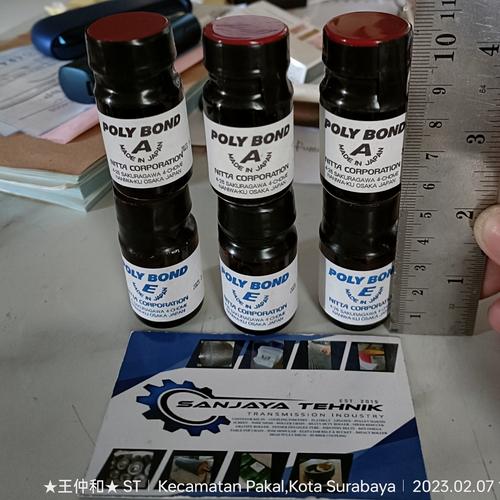 Jual Adhesive Poly Bond NITTA CORPORATION | Lem Flat Belt Made in JAPAN ...