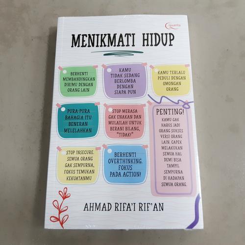 Jual Buku Menikmati Hidup - Ahmad Rifai Rifan - Kota Surabaya - Pusat Komik Tokopedia | Tokopedia