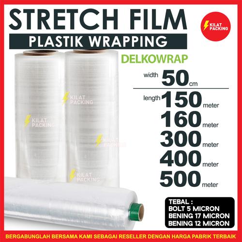 Jual Stretch Film Bening / Plastik Wrapping Barang Plastic Wrap 50CM ...