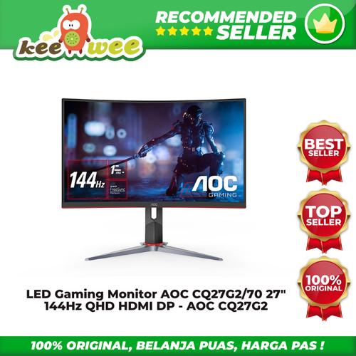 Jual Monitor Gaming AOC CQ27G2/70 27" 144Hz QHD HDMI DP - AOC CQ27G2 ...