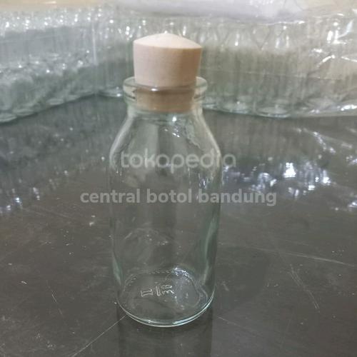 Jual botol kaca 100ml tutup kayu, botol asi - Kota Bandung - central ...