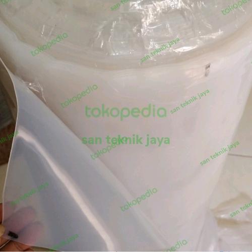 Jual karet silikon putih lembaran 2mm x 1 meter / silicone Rubber Sheet - Jakarta Barat - san ...
