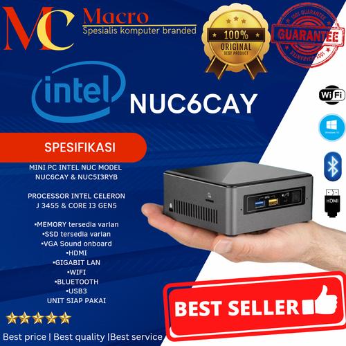 Jual mini pc intel nuc - NUC6CAY, 8GB SSD 256GB - Jakarta Pusat ...