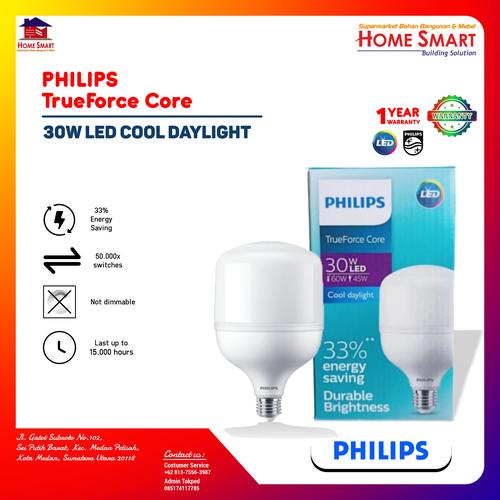 Jual Philips LED TForce True Force TrueForce 30W 30 Watt Putih (6500k ...
