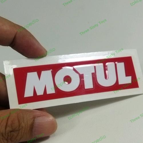 Jual Cutting Sticker Motor Mobil Motul Logo Kotak Vinyl Oracal ...