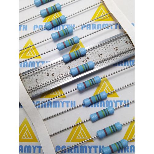 Jual Resistor Metal Film Vishay Dale Flameproof FP1 100K Ohm 1W - Kab ...