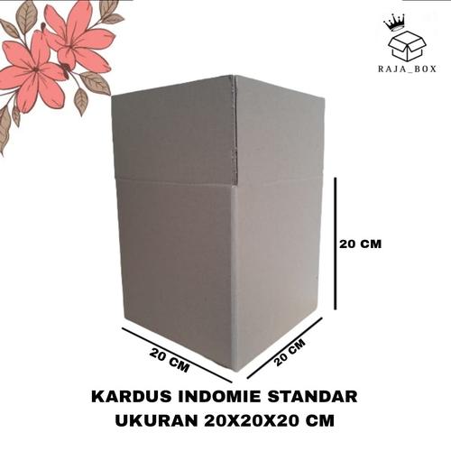 Jual Kardus Box Indomie 20x20x20 Polos - Jakarta Barat - raja_box ...