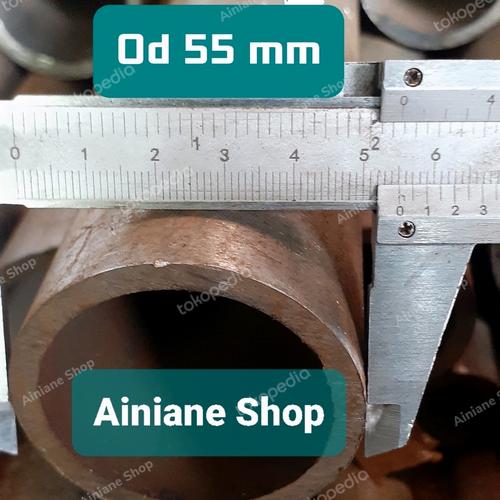 Jual Pipa Besi Seamless Od 55 mm / Id 46 mm Tebal 4,5 mm Panjang 20 cm ...