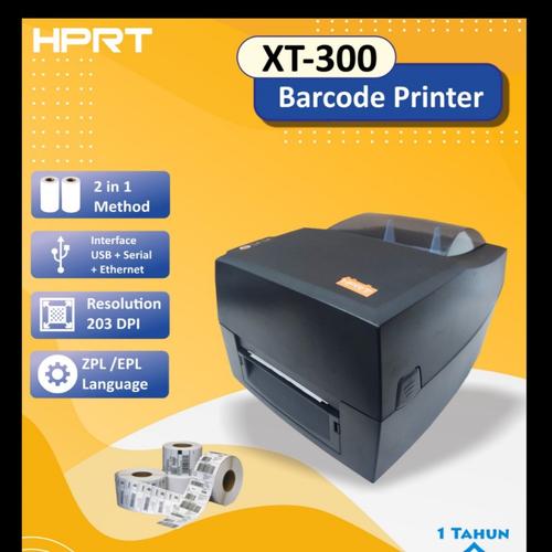 Jual PRINTER BARCODE HPRT XT300 - PRINTER LABEL BARCODE HPRT XT-300 203 ...