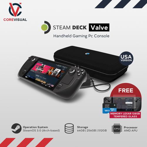 Jual Steam Deck Valve Handhled Gaming Console Portable - 64GB - Jakarta ...