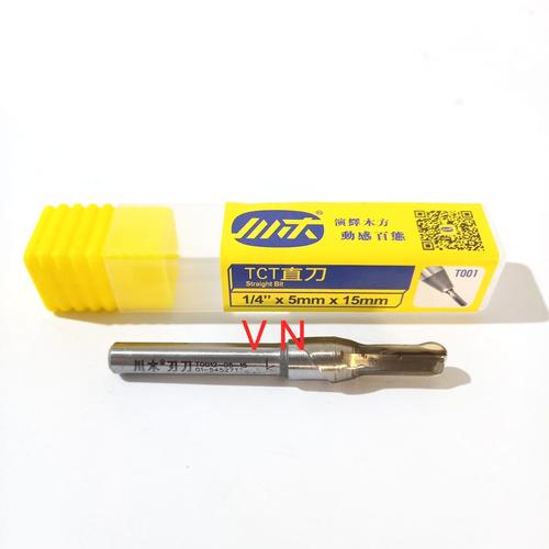 Jual Mata Profil/Router Lurus 5 mm Full TCT/Straight Bit Chuan Mu ...