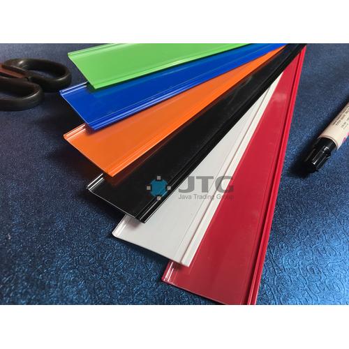 Jual Label Harga Mika Price Rail Minimarket / Supermarket / Gondola ...