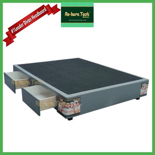 Promo Divan Dipan Tempat Tidur Laci 2 Besar Mdf Re Born Tech 90x200
