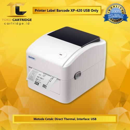 Jual PRINTER BARCODE THERMAL PRINTER LABEL THERMAL XPRINTER XP-420B ...
