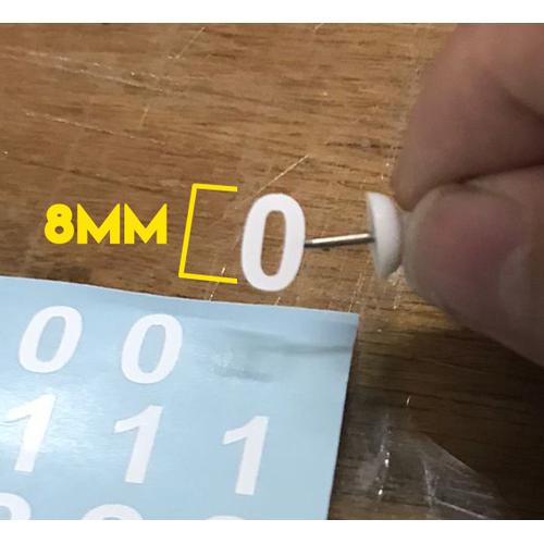 Jual CUTTING STIKER HURUF / ANGKA WARNA HITAM / PUTIH 8MM - Jakarta Pusat - Printplace | Tokopedia
