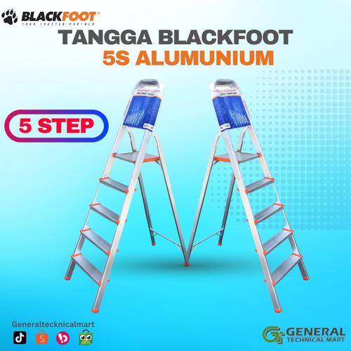 Jual BLACKFOOT- Tangga ALUMUNIUM 5S 5 Step- Tangga lipat rumah ladder ...