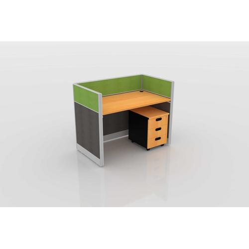 Jual Meja staff pakai partisi kubikal 1staff-Bentuk U- T.100 2warna ...