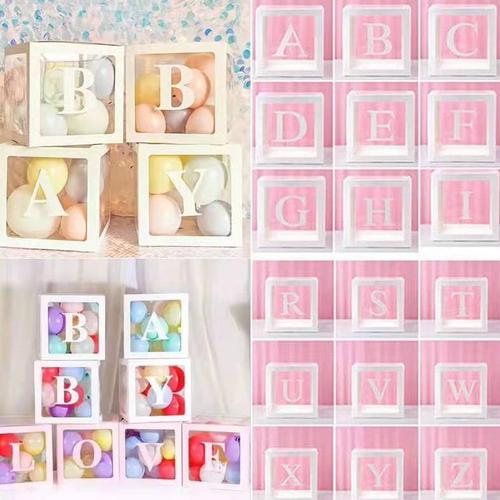 Jual Balonasia Box Huruf Transparan Balon Box Nama Balonasia Balon ...