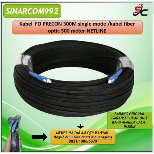 Jual Kabel FO PRECON 300M single mode /kabel fiber optic 300 meter ...