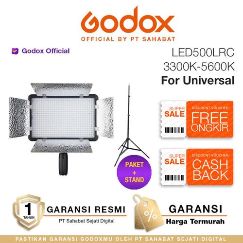Jual Godox 500 LR-C LED Panel Photo Video Light - Godox 500LRC - Unit ...