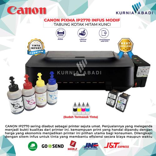 Jual Printer Canon PIXMA IP2770 Infus Inkjet Print Only Tabung Kotak ...