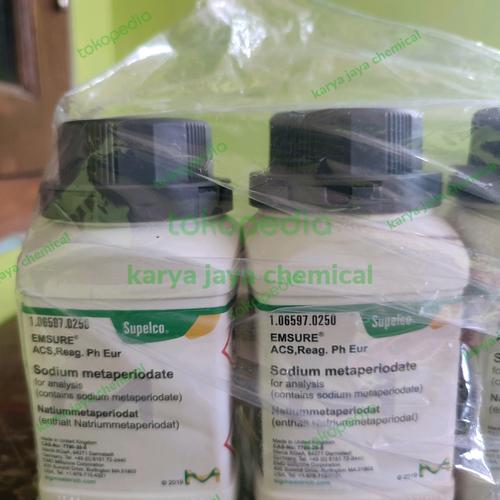 Jual Sodium Meta periodate / 1.06597 / MERCK / 1.06597.0250/ 250 gram ...