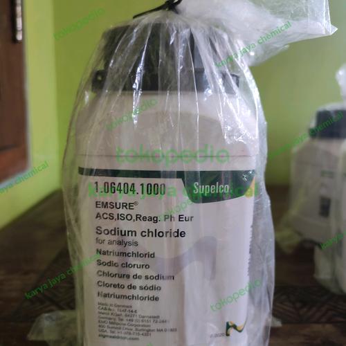 Jual sodium chloride / merck / natrium chloride / NaCl / 1.06404.1000 / 1kg - Jakarta Timur ...