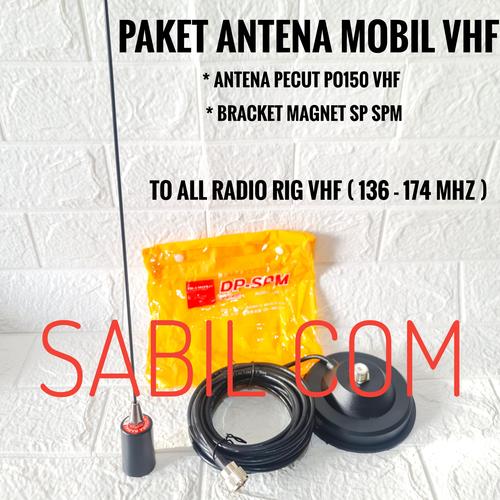 Jual PAKET ANTENA MOBIL LARSEN PO150 PO-150 VHF PLUS BRACKET MAGNET DP SPM - Jakarta Utara ...