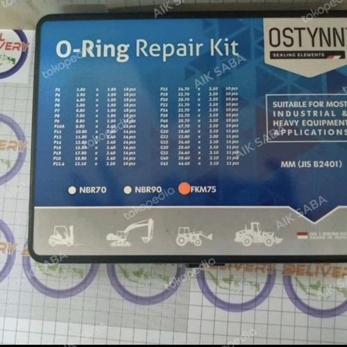 Jual Oring kit FKM 75 MM / O Ring Repair kit FKM 75 Biru - Jakarta ...
