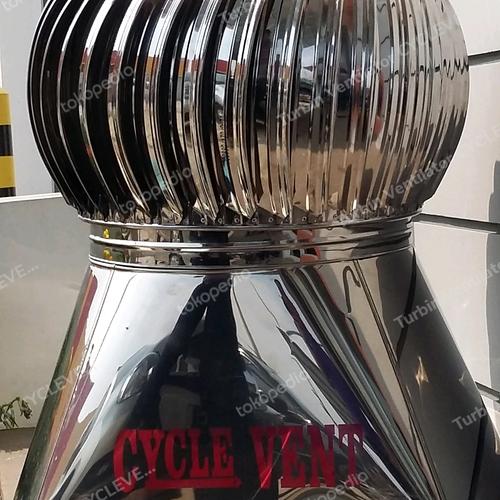 Jual Turbin Ventilator CYCLEVENT Size 24" inch Stainless 430 - Jakarta ...
