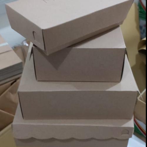 Jual DUS KATERING / KEMASAN MAKANAN KRAFT / PAPER LUNCH BOX - Kota ...