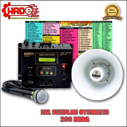 Jual Bel sekolah / Pabrik Otomatis 1.speker - Kab. Garut - Cv. Hade ...