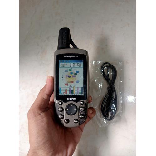 Jual gps 60 csx bekas pakai normal free peta sdh bahasa indonesia ...