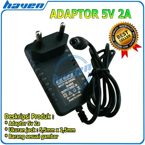 Jual Adaptor 5v 2a Adapter Power Supply 5v 2a Adaptor DC 5V 2a - Kota ...