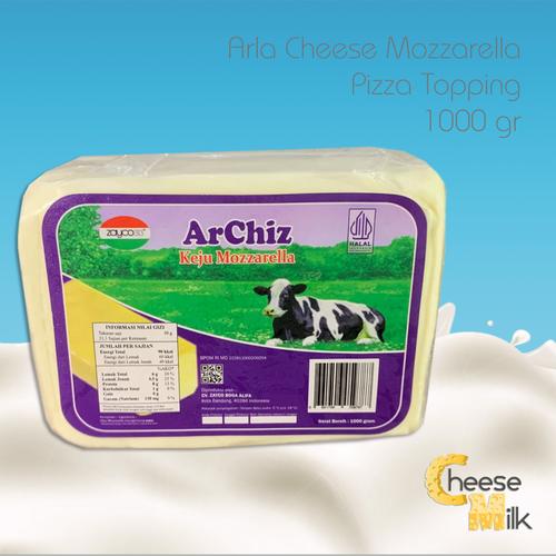 Jual Arla Pizza Topping Mozzarella Cheese 1 Kg x 20 - Kota Bandung ...