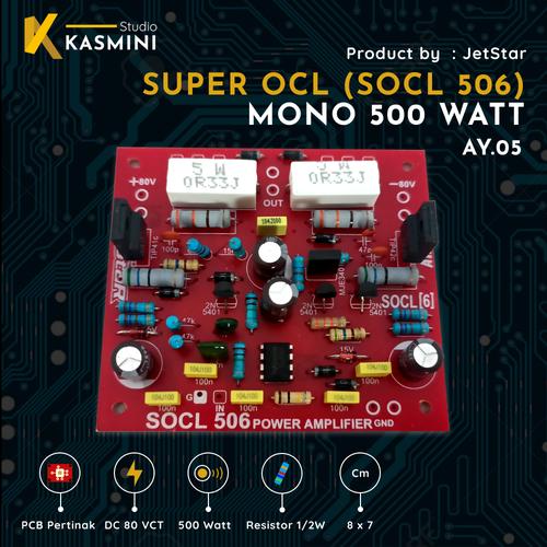 Jual Kit Power Amplifier SOCL 506 Mono 500 Watt - Kab. Pemalang ...