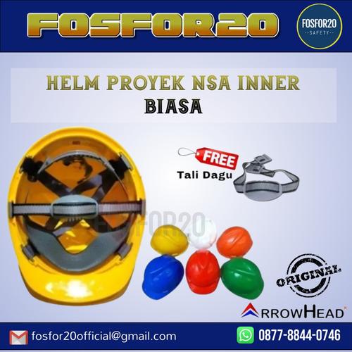 Jual Helm Proyek NSA - SNI / Helm Proyek NSA Inner Biasa - Putih ...