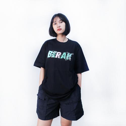 Promo BERAK 9420 Tshirt / Kaos - LUNGLING - Hitam, L - Kota Bandung ...