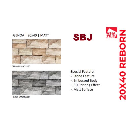 Jual ASIA TILE GENOA SERIES 20 X 40 / KERAMIK MATT - Kota Bandung ...