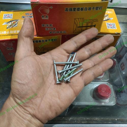 Jual Sekrup serbaguna Hbc triplek, multiplek, pvc board - 6 x 1¼ - Kota ...