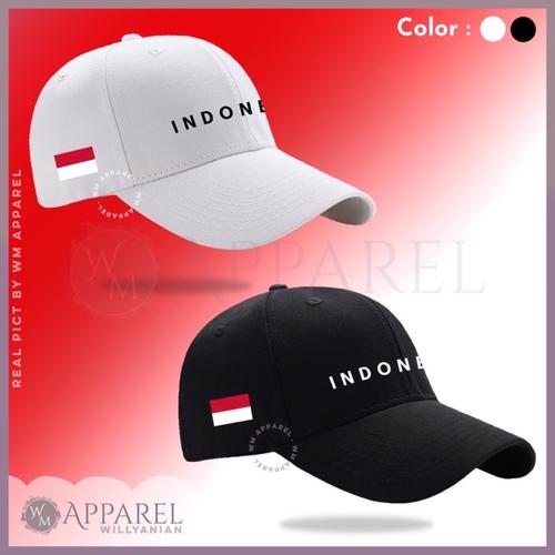 Jual Topi baseball Indonesia Flag 17 Agustus 2021 Graphic Premium ...