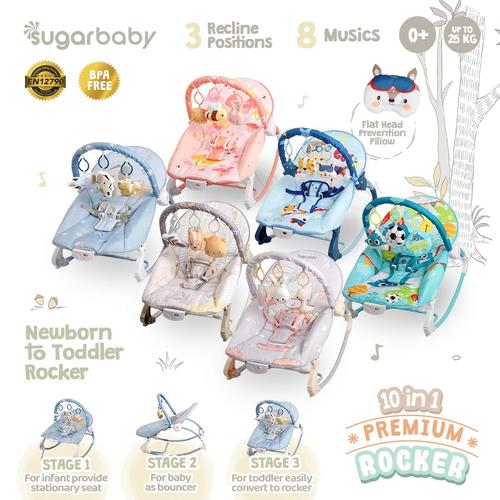 Promo 10 in 1 Premium Bouncer - Sugar Baby - My Rocker - Sugar Garden ...