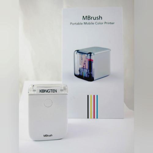 Jual Mbrush Kongten Handheld Printer Portable Mini Inkjet Printer Color ...