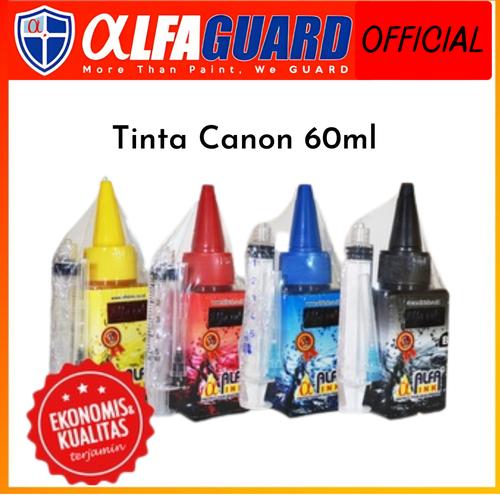 Jual Alfa Ink - TINTA BOTOL 60ml CANON + SPUIT - Black - Kota Surabaya ...