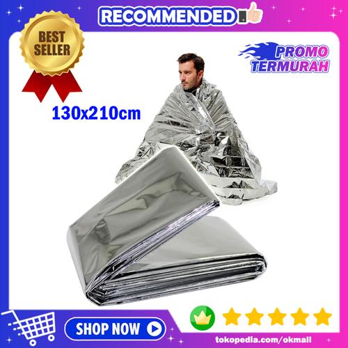 Promo Selimut Termal Darurat Camping Thermal Insulation Blanket ...