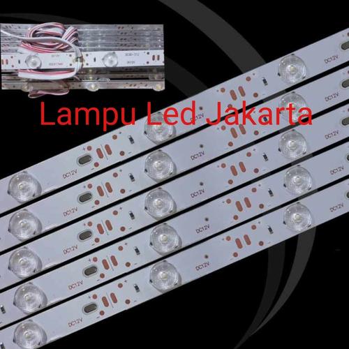 Jual LED BAR 1METER 12MATA 3030. LED BAR RIGID NEONBOX 1M PUTIH 12V ...