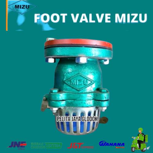 Jual Foot Valve Mizu 4” ( 4 inch ) Drat / Screw ; Cast iron - Jakarta ...