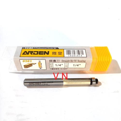 Jual Mata Router/Profil 6 mm Bearing/Roda/Straight Bit With Bearing ...