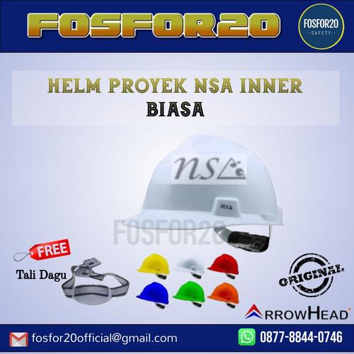 Jual Helm Proyek NSA - SNI / Helm Proyek NSA Inner Biasa - Putih ...